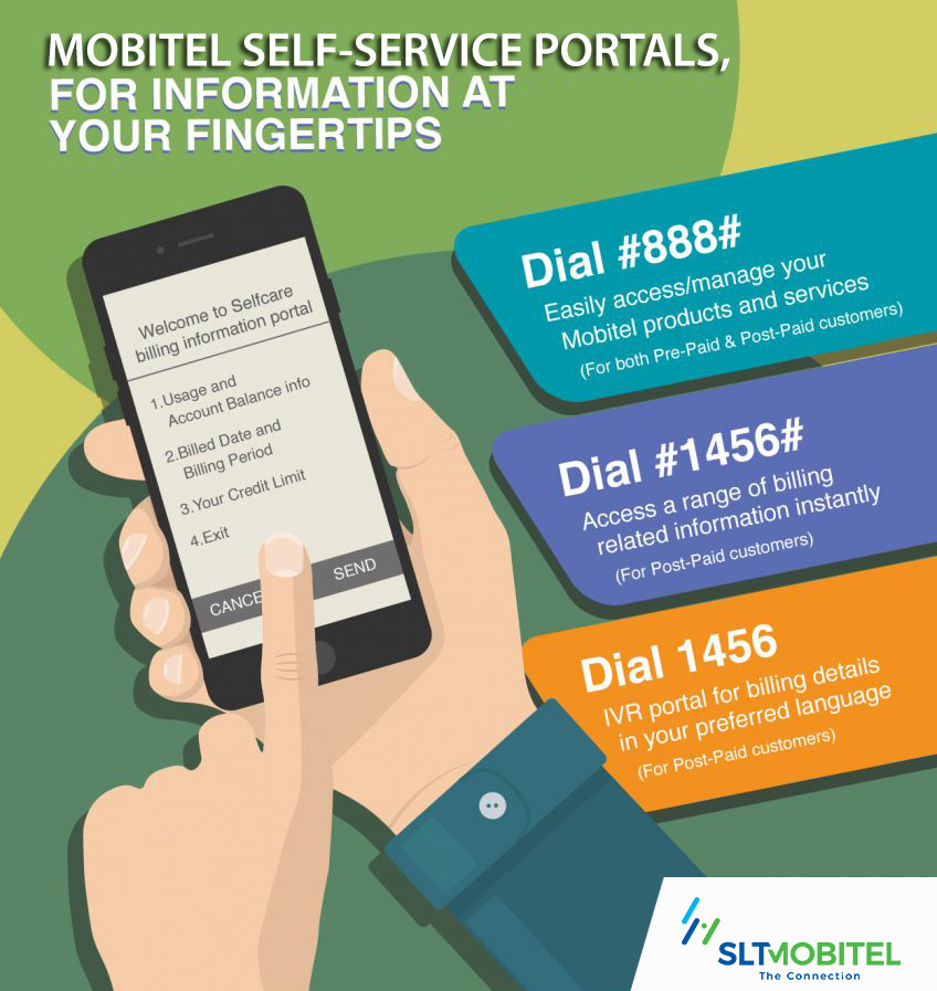 Mobitel Self Service Portals | Mobitel